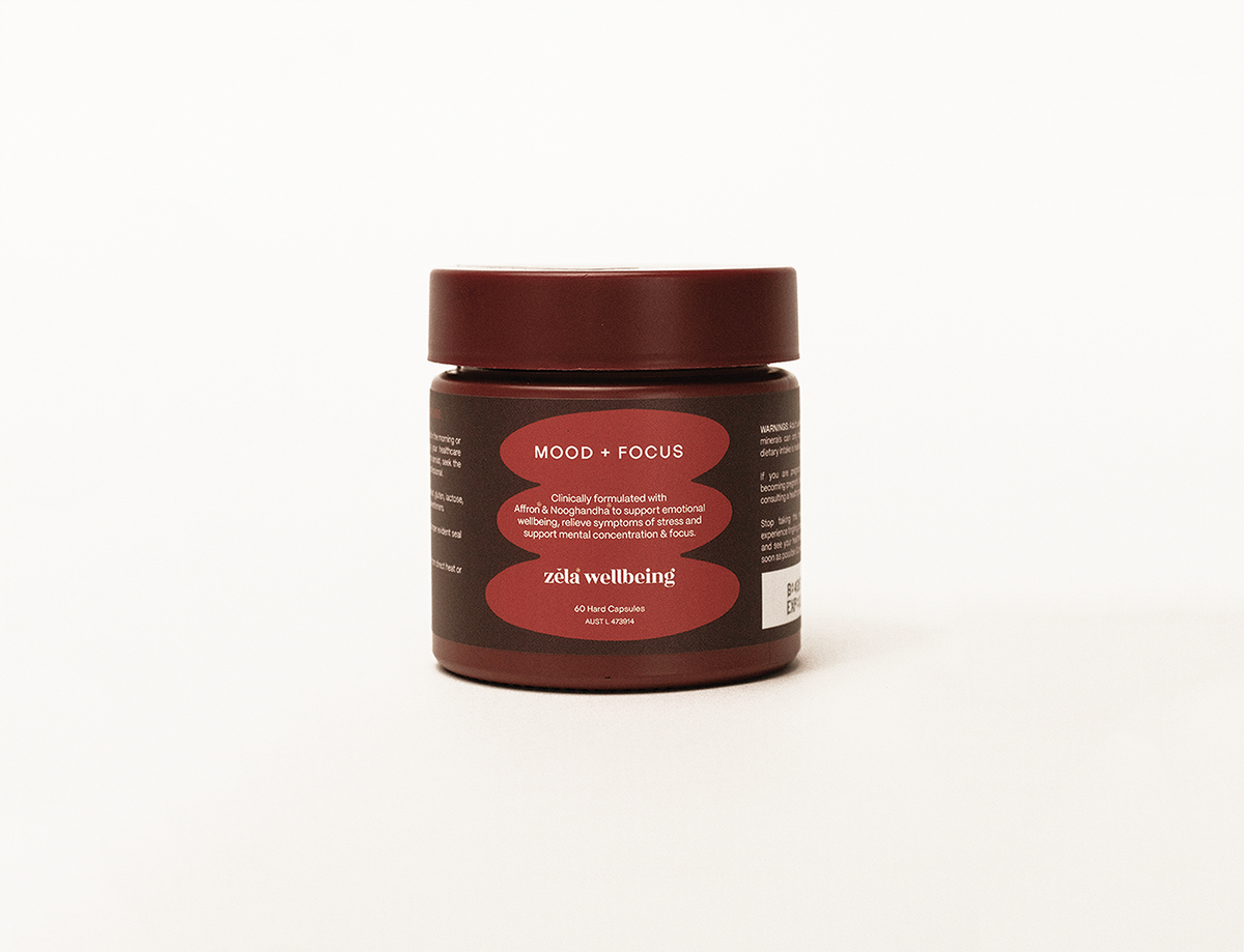 Mood & Focus Formulation for Women | Zela Wellbeing
